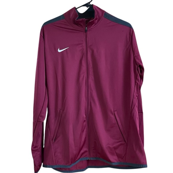 Nike | Jackets & Coats | Nike Womens Maroon Jacket | Poshmark